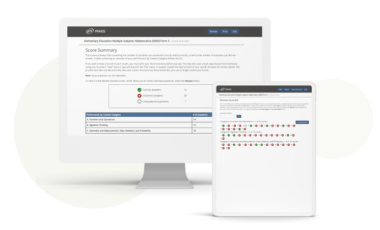 Practice Test: Elementary Education: Content Knowledge (5018) - Form 1